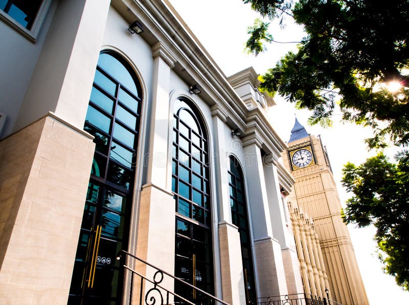 Victorian Architecture Style Building Stock Image - Image of vintage ...