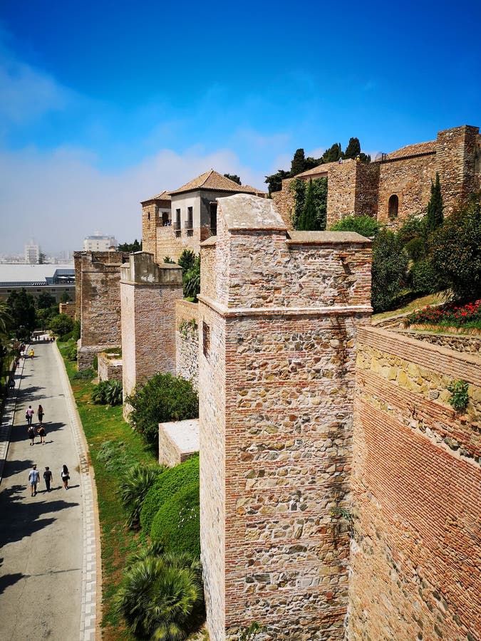 View from Alcazaba of Alhambra, Granada, Spain Stock Photo - Image of ...