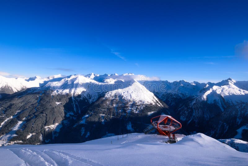 Beautiful View on the Alps from the Top Stock Photo - Image of scenic ...