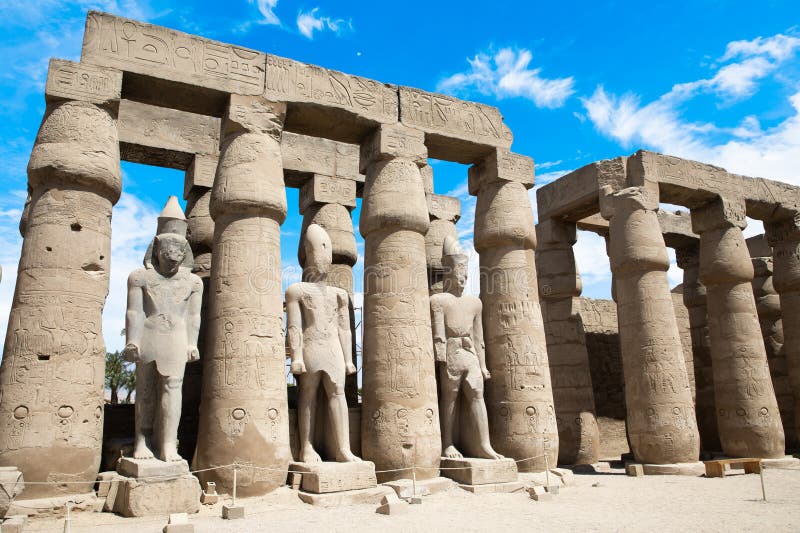 Beautiful View of Ancient Luxor Temple in Luxor Editorial Photography ...