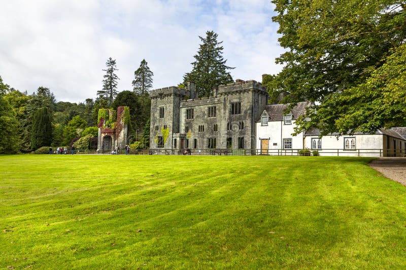 Beautiful View of Armadale Castle, in the Isle of Skye Stock Photo ...
