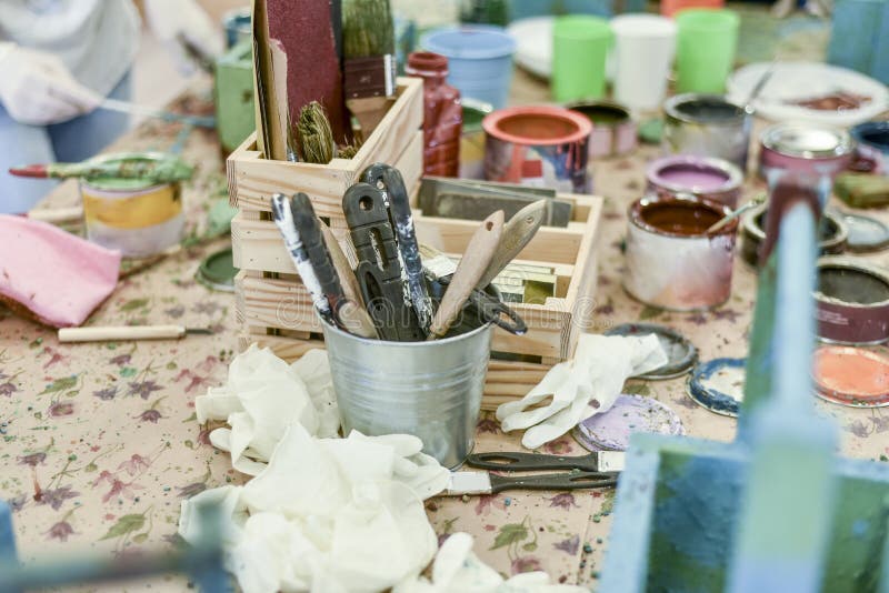 Beautiful View of Art Objects Stock Photo - Image of background ...