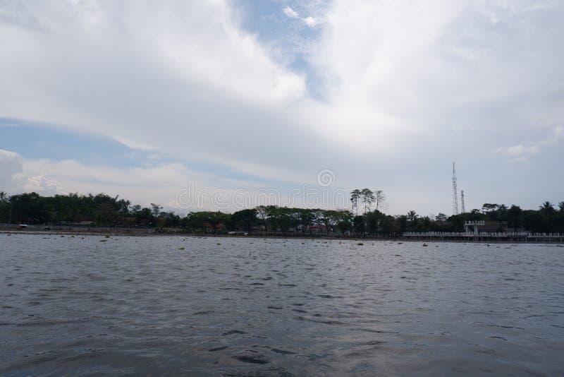 Beautiful View of Bagendit Lake in Garut, West Java, Indonesia. Stock ...