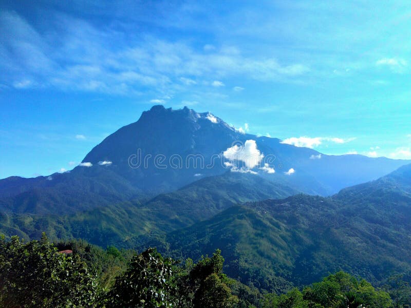 Kinabalu Mount, Sabah, Malaysia. Stock Image - Image of beautiful ...