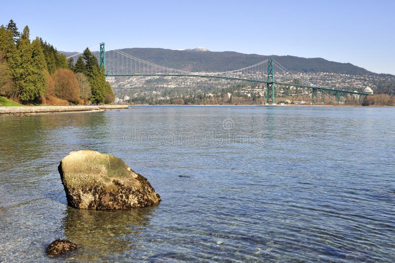 Beautiful View of Burrard Inlet Stock Photo - Image of ocean, inlet ...