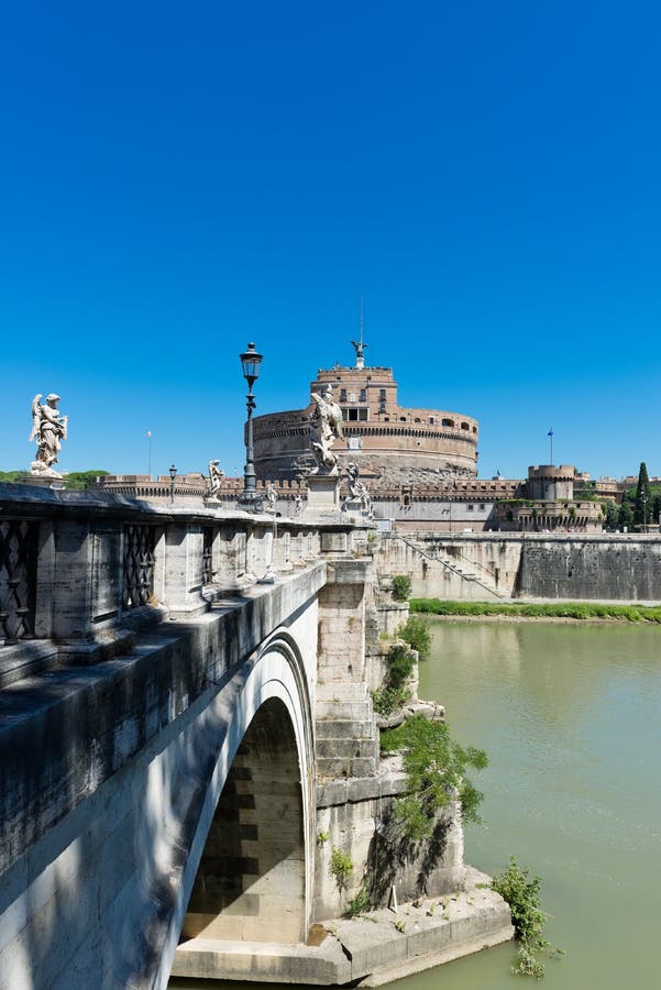 Beautiful View with Castle St. Angelo Stock Photo - Image of european ...