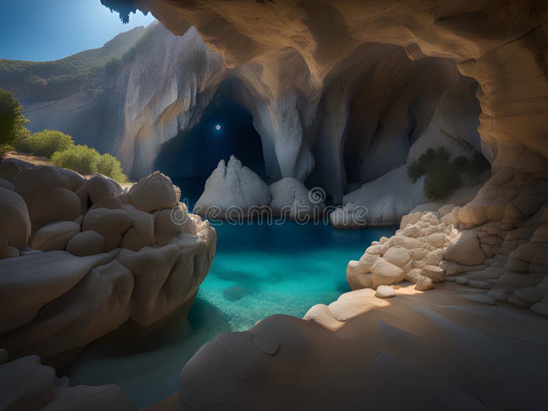 Beautiful View of Nature Scene Stock Photo - Image of nature, stream ...