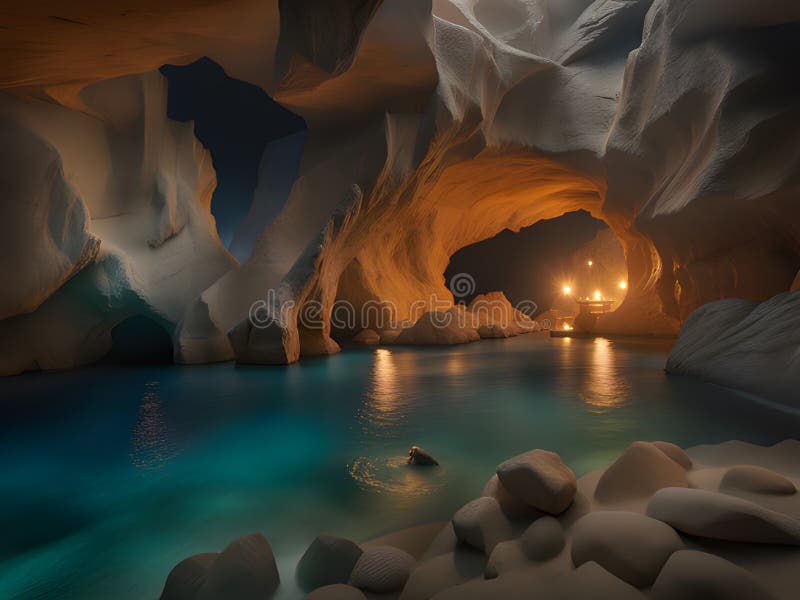 Beautiful View of Nature Scene Stock Photo - Image of nature, stream ...