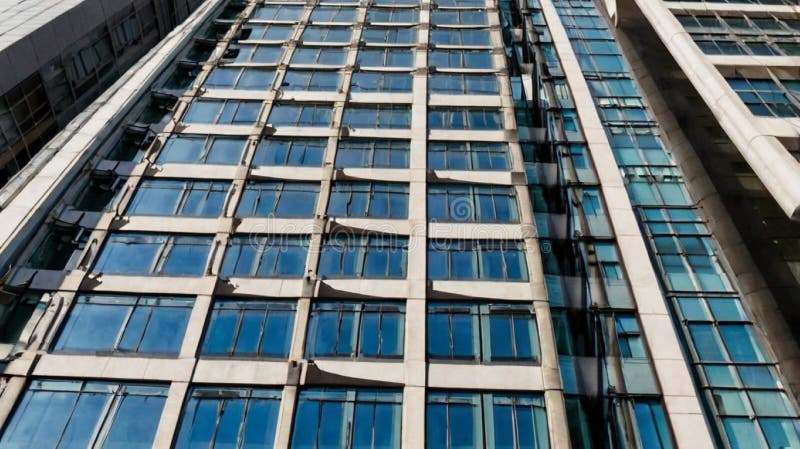 A Beautiful View of Construction of a Buildings Stock Illustration ...