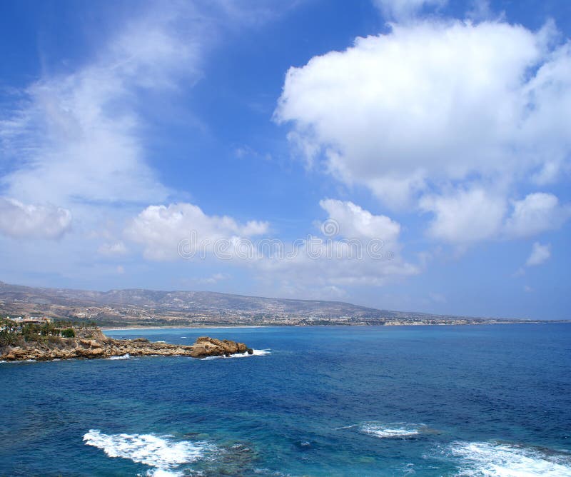 Beautiful View of the Cyprus Island Stock Photo - Image of resort, asia ...