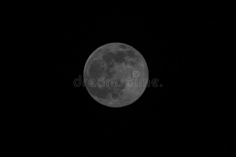 Beautiful View of a Dark Gray Fool Moon in a Pitch-black Night S Sky ... Beautiful View of a Dark Gray Fool Moon in a Pitch-black Night S Sky ...