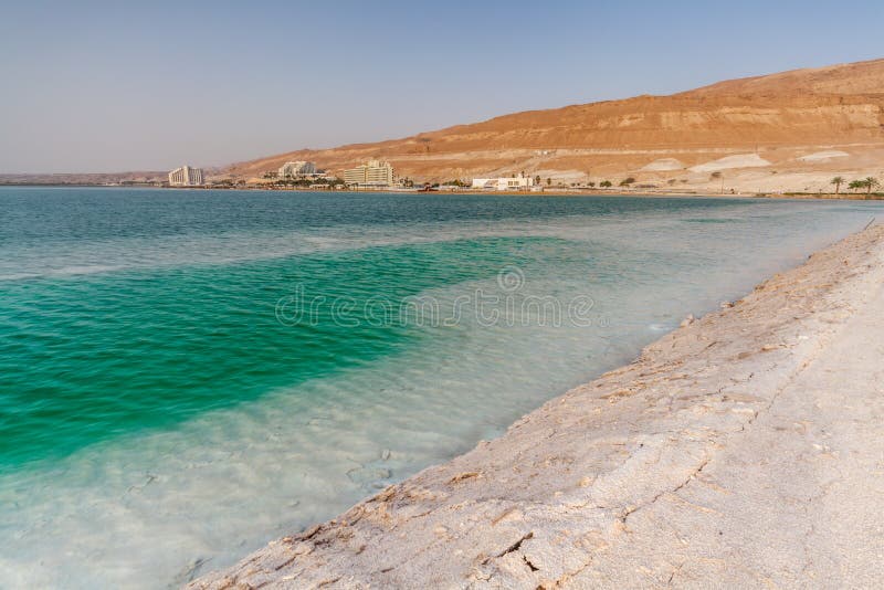 Beautiful View of the Dead Sea Stock Photo - Image of jordan, death ...