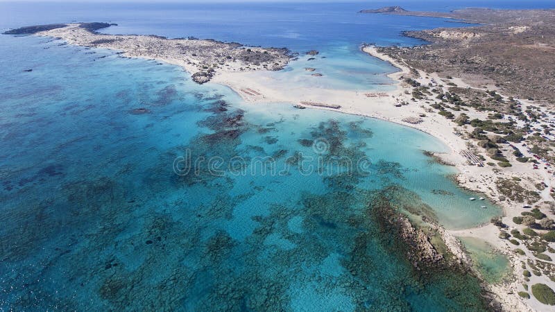 Beautiful View of Deep Blue Beach Stock Image - Image of seashore ...