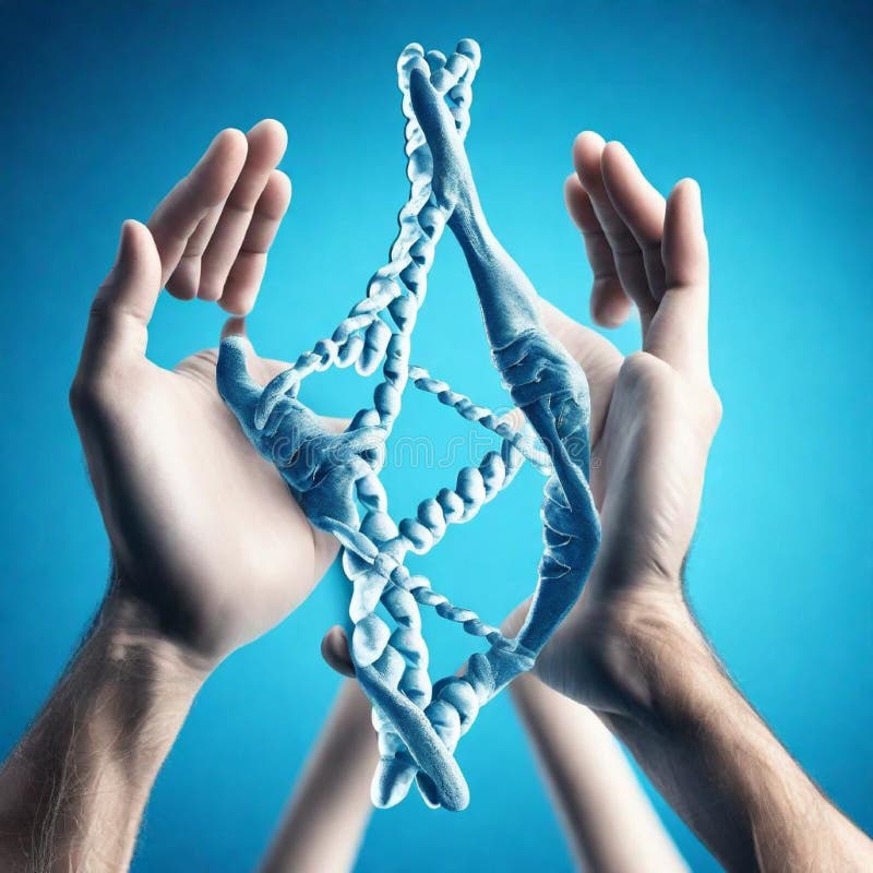 A beautiful view of DNA stock illustration. Illustration of beautiful ...
