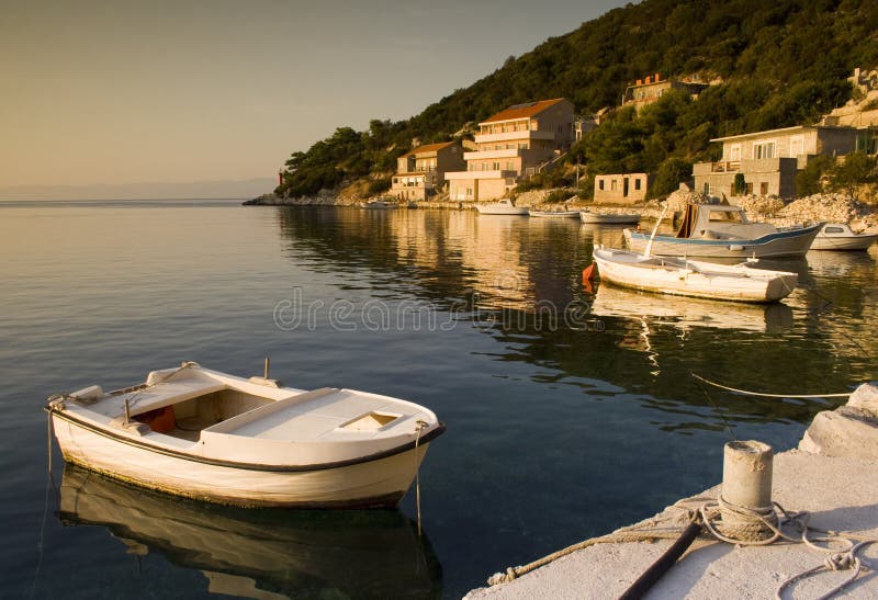 Beautiful view from dock stock photo. Image of adriatic - 23560364