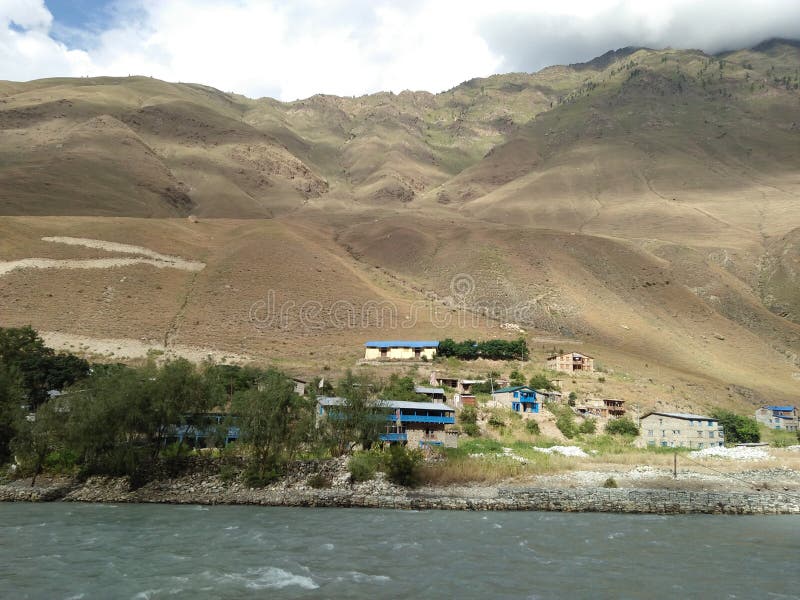 Dunai Bajar River Summer Time Stock Photo - Image of bajar, river ...