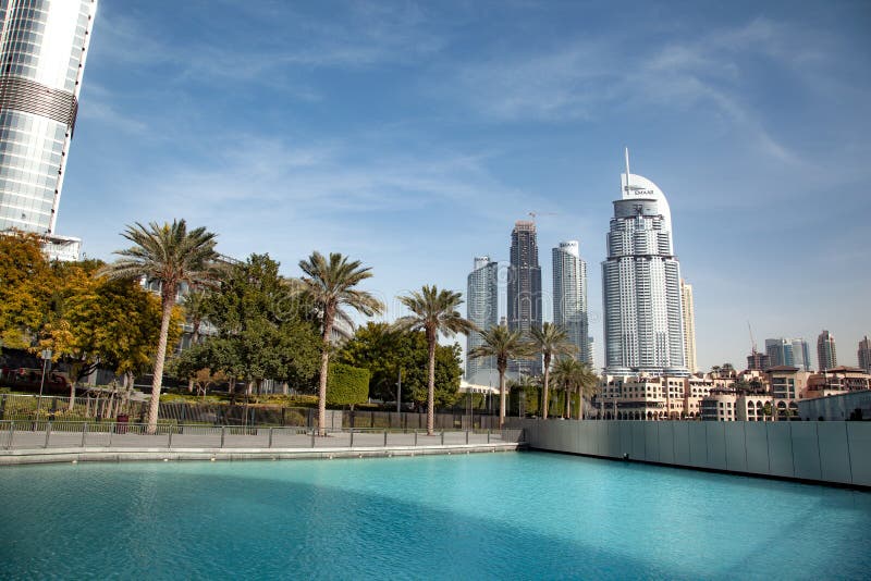 Beautiful View on Dubai Modern and Luxury Skyscrapers Editorial Stock ...