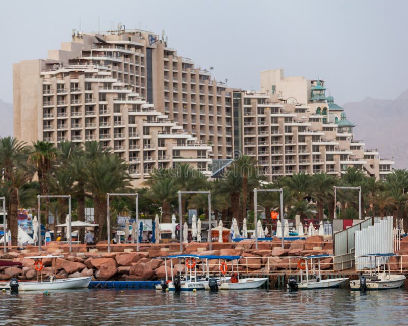 Beautiful View of the Eilat Editorial Stock Photo - Image of park ...