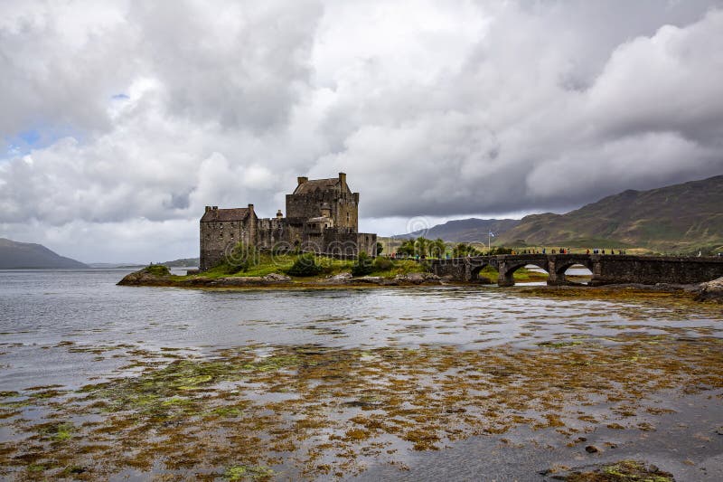 Beautiful View of Eilean Donan Castle Editorial Stock Image - Image of ...