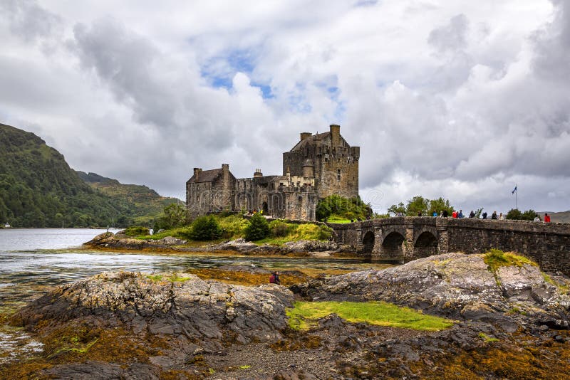 Beautiful View of Eilean Donan Castle Stock Photo - Image of lochalsh ...