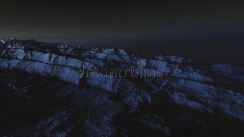 Beautiful View from an Exoplanet, a View from an Alien Planet, a ...