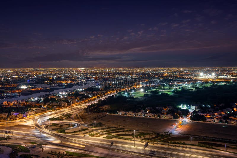 Lusail Bridge and Underpass Editorial Image - Image of landscape ...