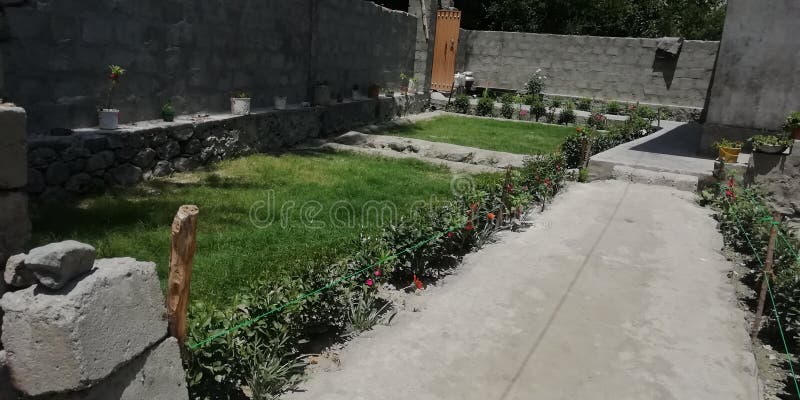 Beautiful Gilgit Baltistan Pakistan Nagar Valley Stock Image - Image of ...