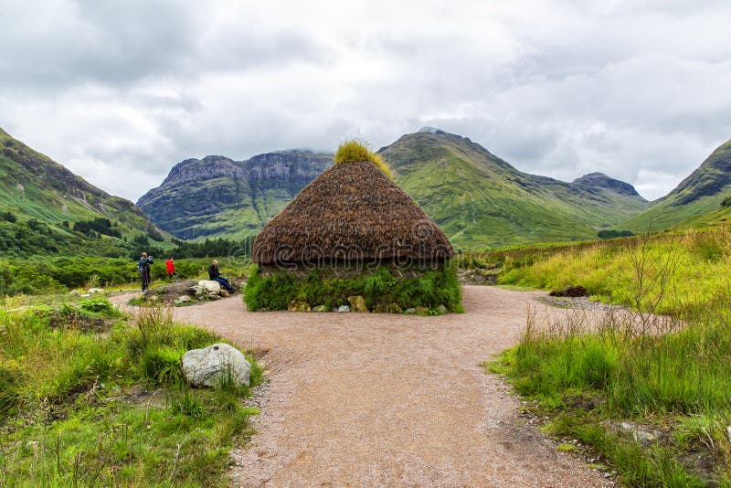 Beautiful View of the Glencoe Nature Reserve Stock Image - Image of ...