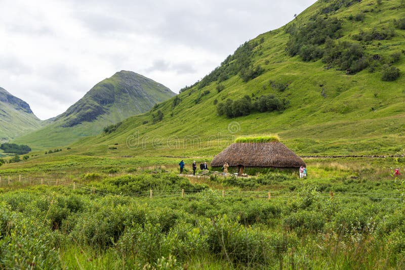 Beautiful View of the Glencoe Nature Reserve Stock Photo - Image of ...