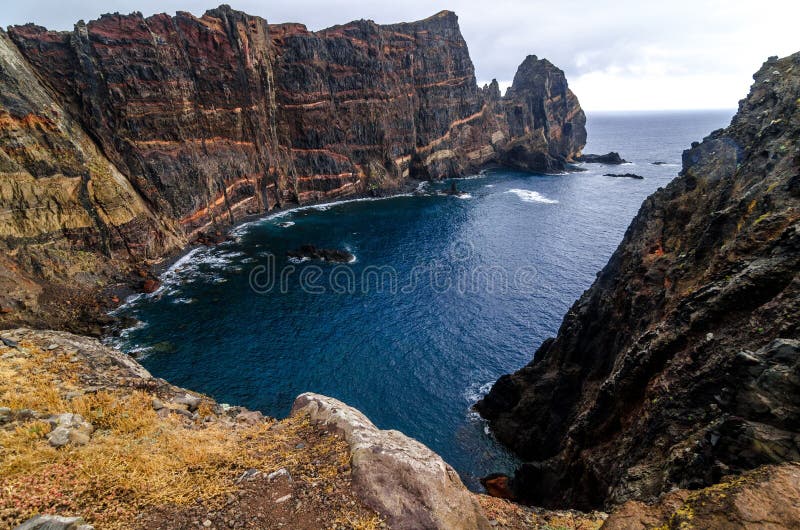 Beautiful View of a Gulf of Madeira Stock Image - Image of beautiful ...