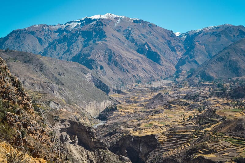 Beautiful View of the Highlands of Peru during Daylight Stock Photo ...