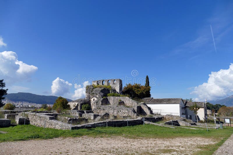 Beautiful View on the Inner Citadel in Ioannina, Epirus Stock Image ...