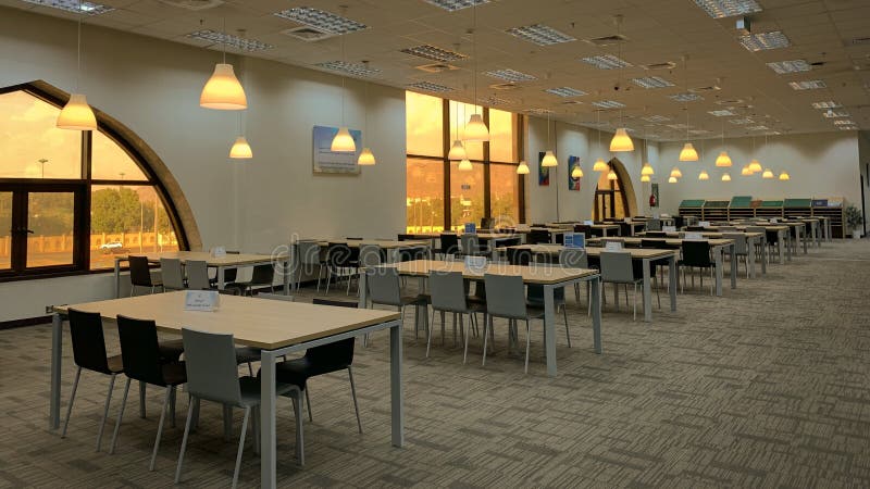 Beautiful View Inside the Library of Islamic University of Medina ...