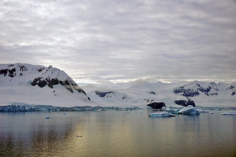 Beautiful View at King George Island, Antarctica Stock Image - Image of ...