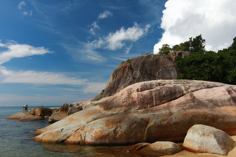 The Beautiful View in Koh Samui Thailand Stock Photo - Image of ...