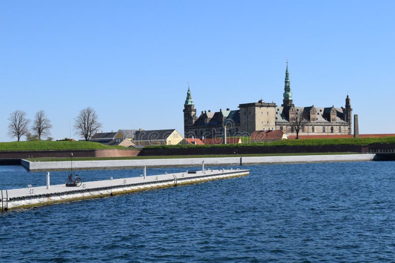 Beautiful View Kronborg Medieval Castle in Denmark Europe Stock Photo ...