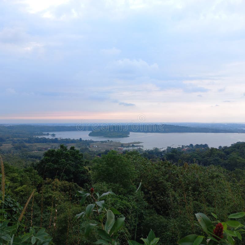 Beautiful View of the Lakeside in the Evening Stock Photo - Image of ...