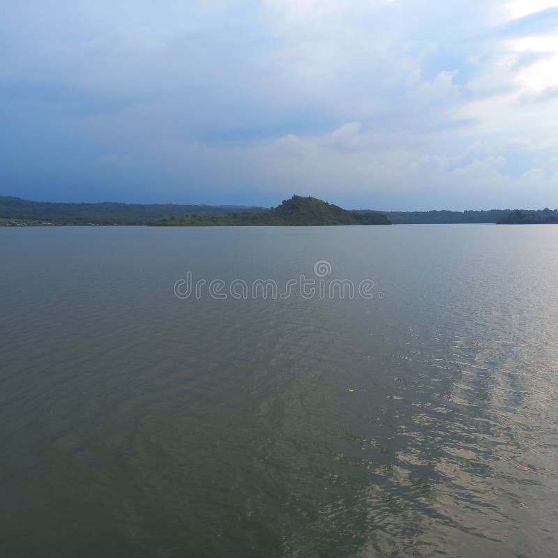 Beautiful View of the Lakeside in the Evening Stock Image - Image of ...