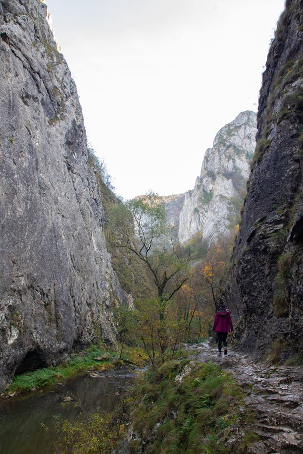 Beautiful View of Landscape of Turda Gorges Stock Photo - Image of ...