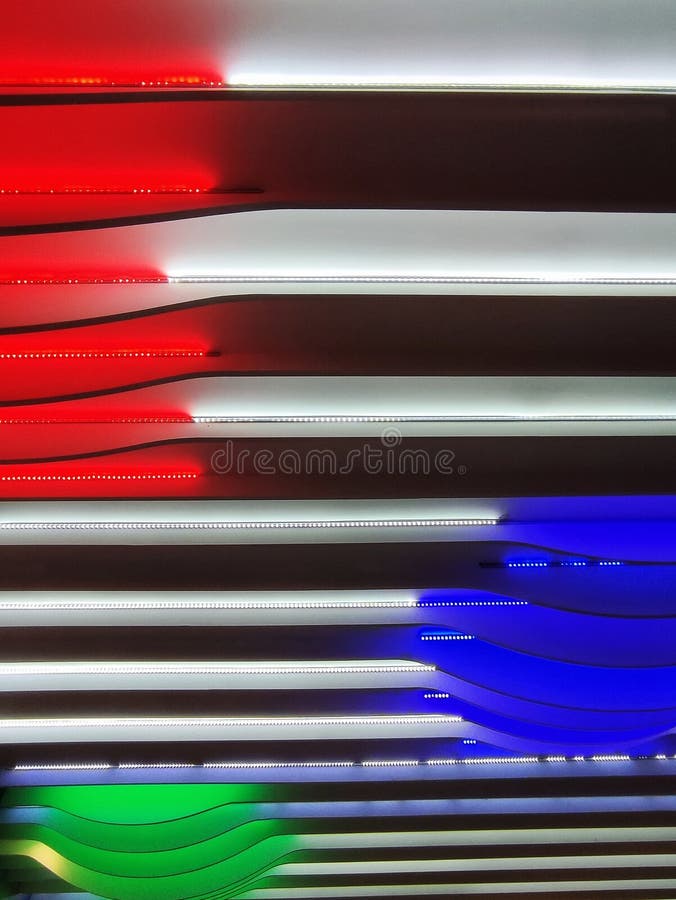 Beautiful View of a Light Ceiling Pattern Stock Photo - Image of view ...