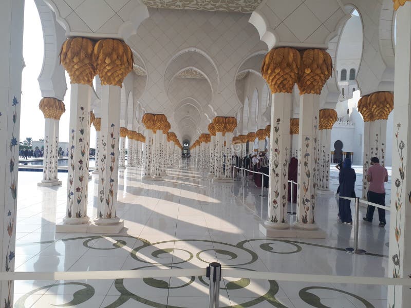 A beautiful view of Mosque editorial stock photo. Image of beautiful ...