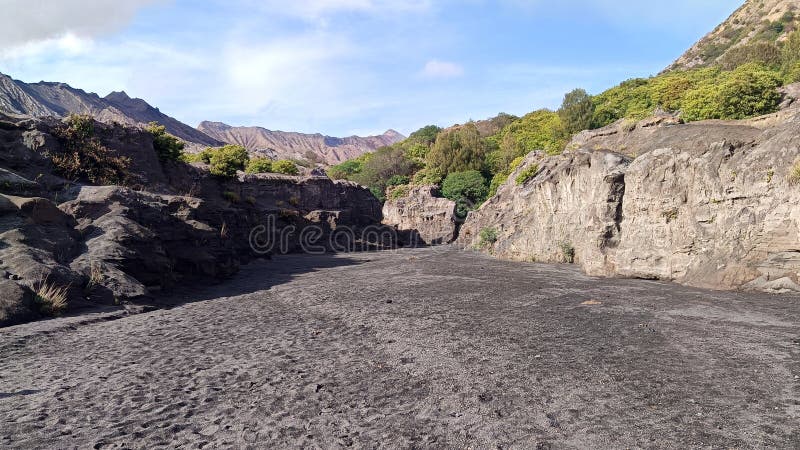 Beautiful View of Mount Bromo in Indonesia Stock Photo - Image of ...