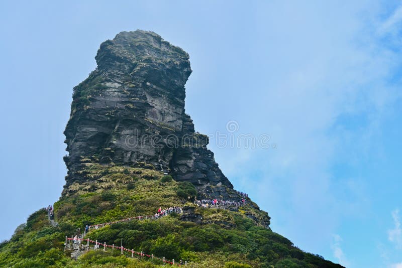 Beautiful View of the Mount Fanjingshan Stock Photo - Image of spring ...