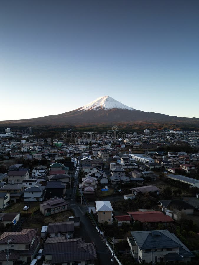 Beautiful View of Mount Fiji, Japan Stock Photo - Image of summer ...