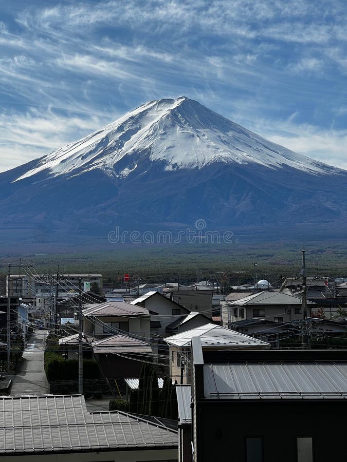 Beautiful View of Mount Fiji, Japan Stock Image - Image of nature ...