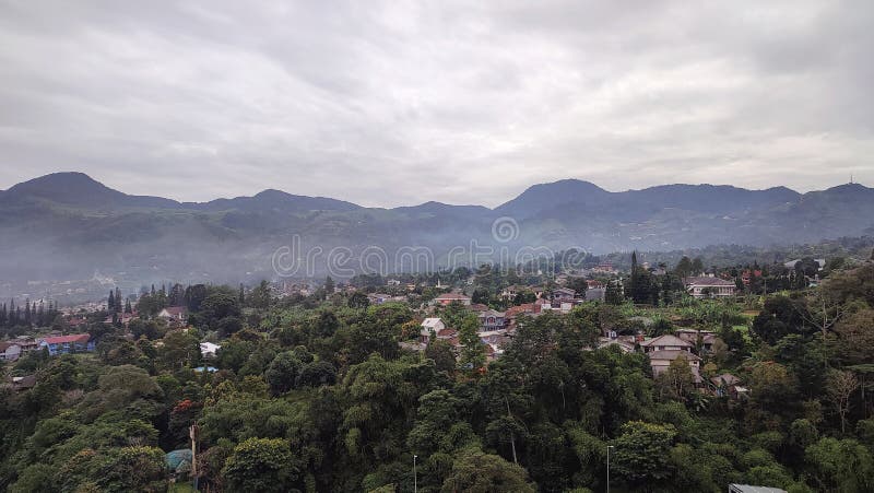 Beautiful View of Mount Salak, West Java Stock Photo - Image of ...