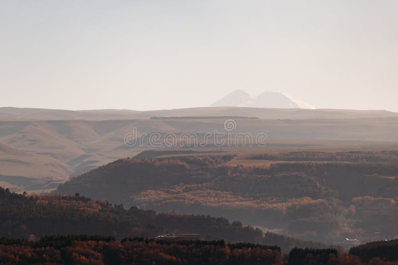 Mount Sunset stock image. Image of beautiful, nature - 124520499