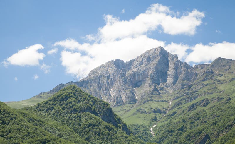 Beautiful View. Mountain Khustup in Armenia Stock Photo - Image of ...