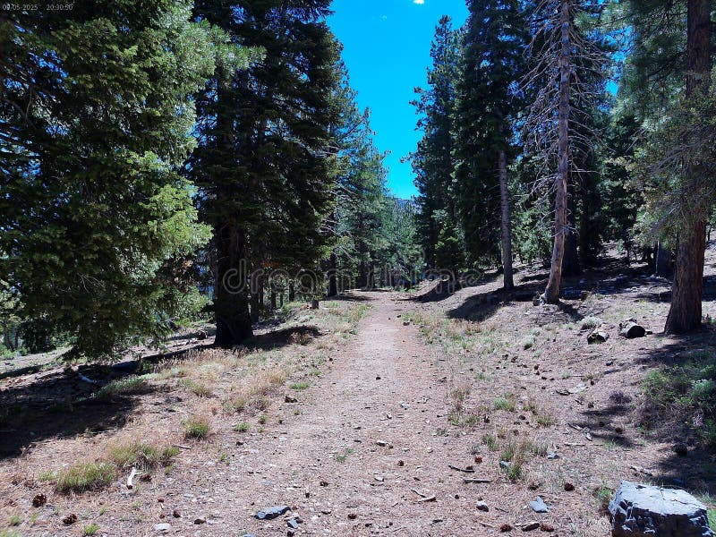Beautiful View of a Mountain Path Stock Image - Image of mountainy ...