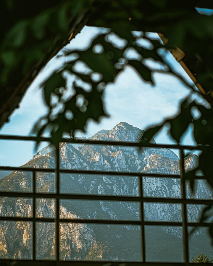 Mountains through the Window Stock Photo - Image of view, nature: 70887226